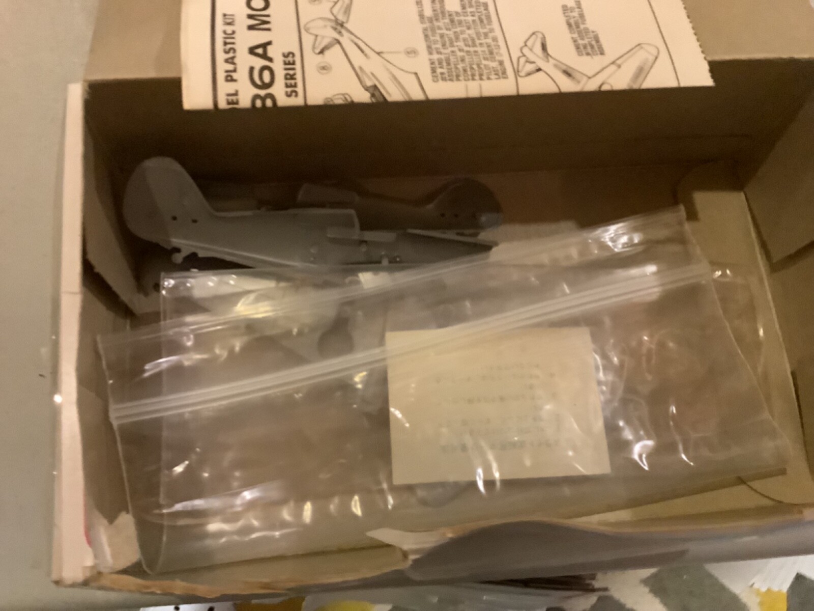 Vintage Model Rectifier Corporation model U S Army Curtis P-36A 1/72 ...