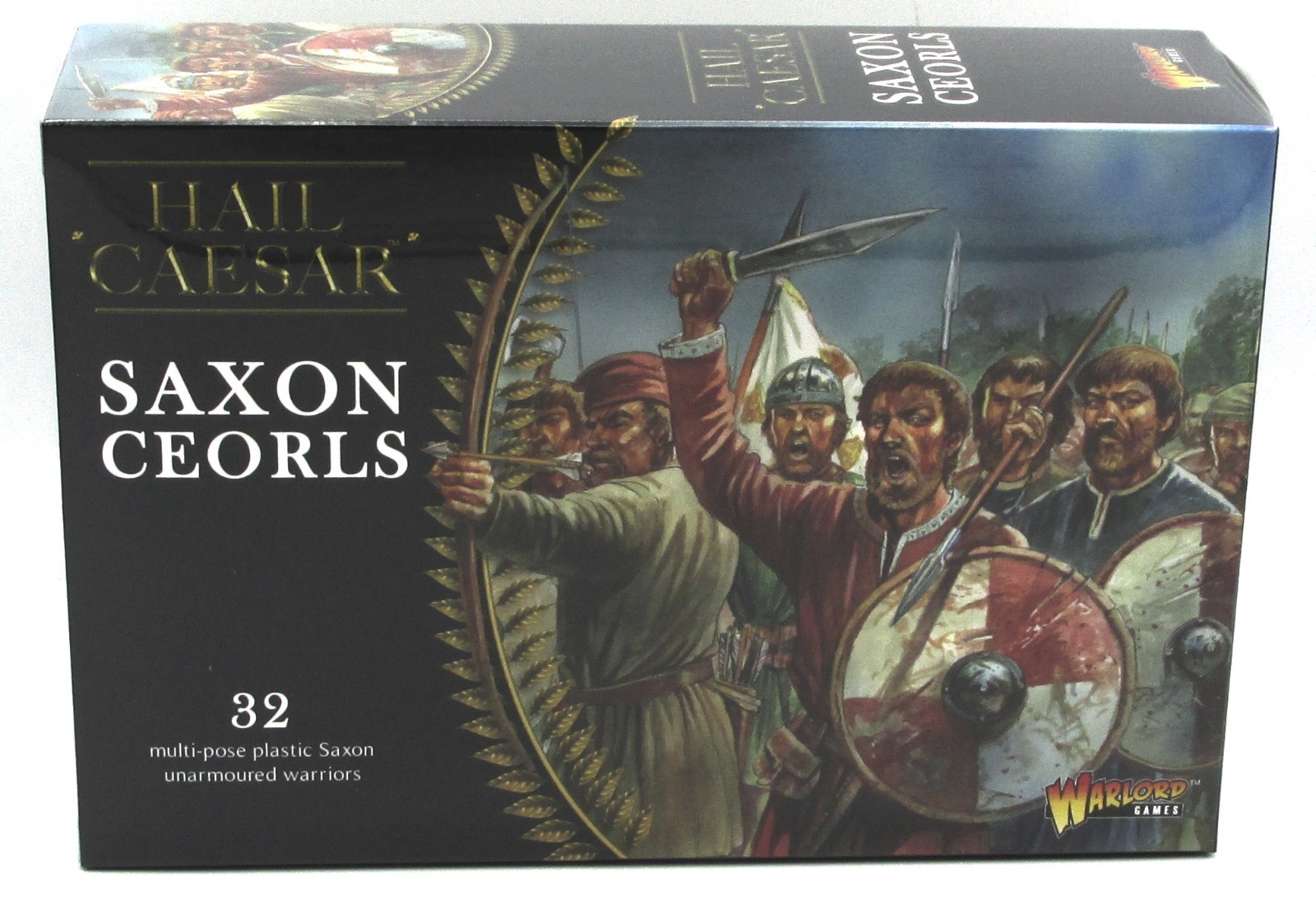 Hail Caesar 102013001 Saxon Ceorls (Dark Ages) Warlord Games Peasant Warriors | eBay