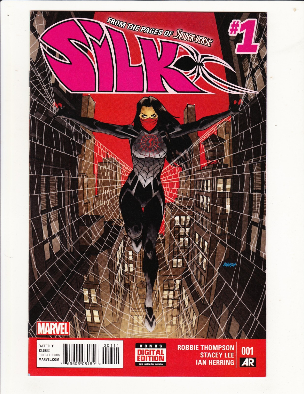 SILK #1 MARVEL 2014 1ST SERIES CINDY MOON 1ST PRINT ROBBIE THOMPSON ...