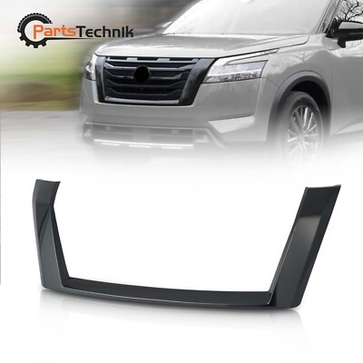For 2022 2023 2024 Nissan Pathfinder Gloss Black Grille Grill Overlay ...