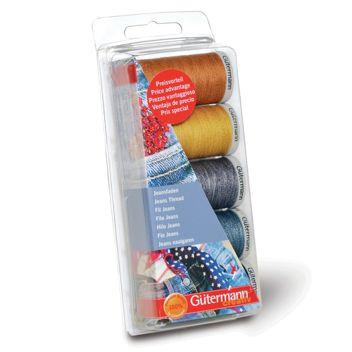 Gutermann Extra Strong Jeans Sewing Thread Box Set [731323\1 ...