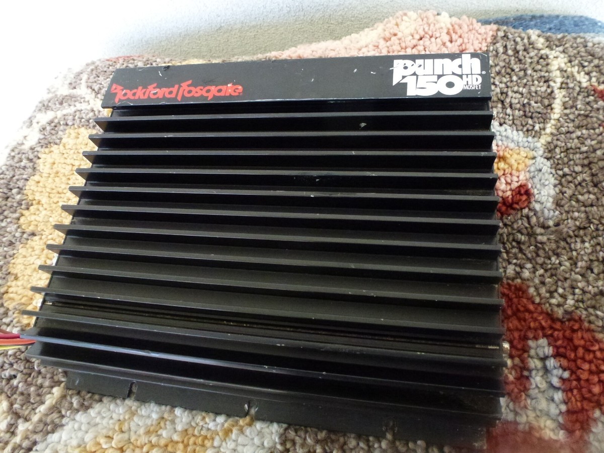Rockford Fosgate Punch 150 Amplifier Rockford Fosgate Punch 150 Amp
