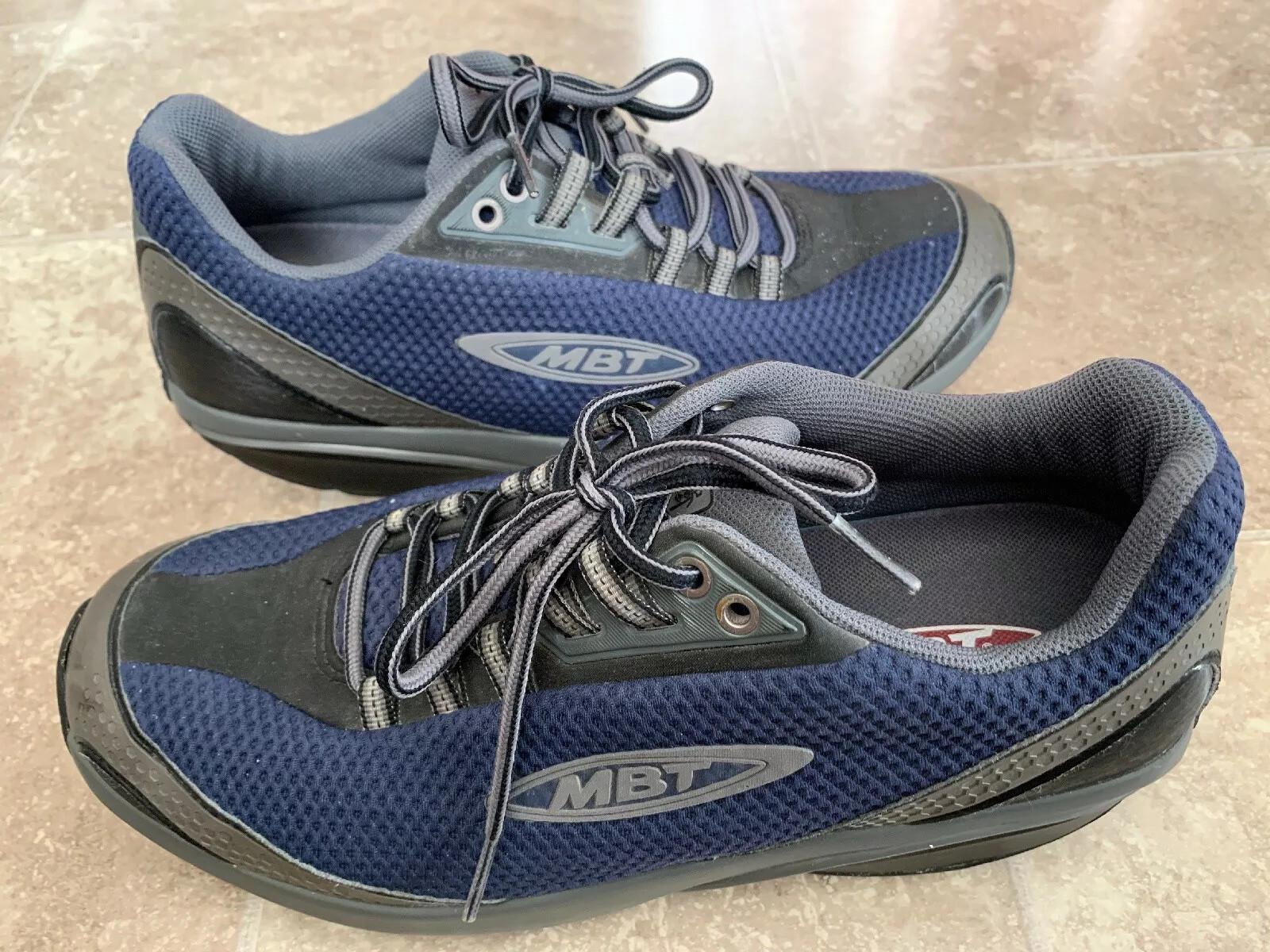 MBT USA 400287-12 Rocker Toner Sneaker Blue Black Walking Shoes Men’s ...