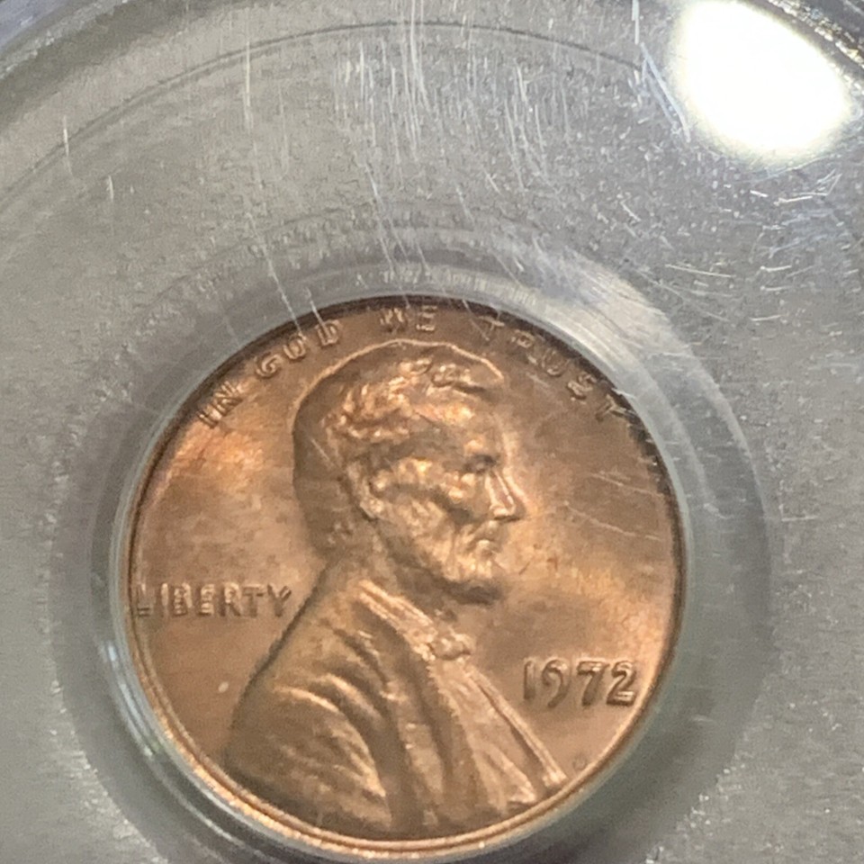 1972 Doubled Die Obv (FS-101) Cent -BU- "THE BIG ONE" Pcgs MS64RB ALSO ...