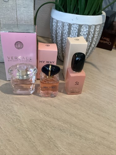 Versace Mini Bright Crystal Versace EDT Perfume for Women Bundle Of 3 ...