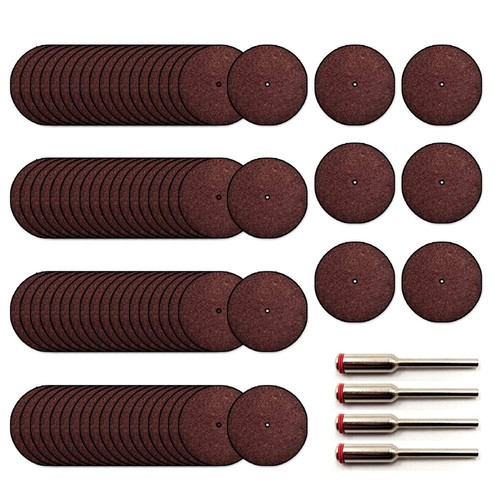 140Pcs Resin Cutting Disc 1 inch Rotary Tool Cut Off Wheel and 4Pcs ...