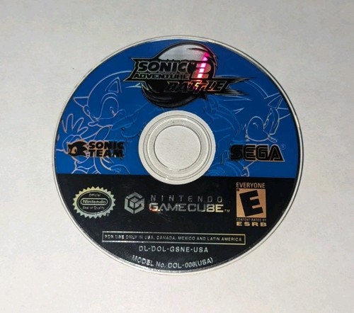 Sonic Adventure 2 Battle Nintendo GameCube Disc Only. Tested Working ...