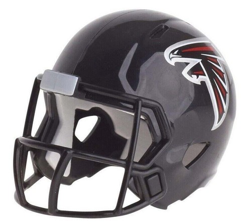 Atlanta Falcons Pocket Pro Riddell NFL Speed Helmet (2019 Black Mask ...