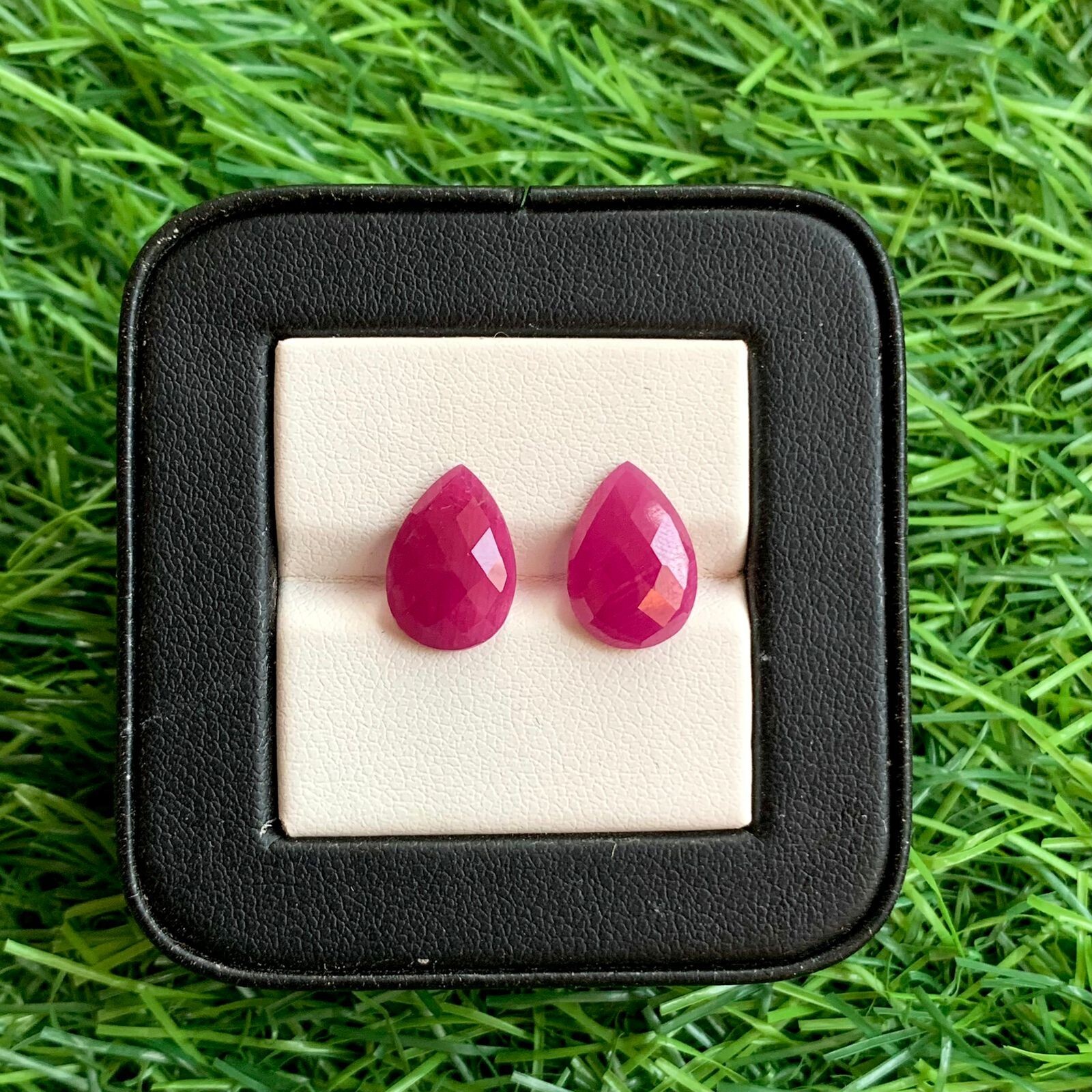 Natural Red Ruby Pear Shape Pair Certified 8 Ct Loose Gemstone | eBay