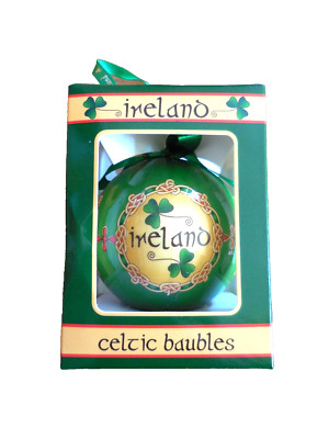 Ireland Christmas Decoupage Ornament, Clara Crafts | eBay