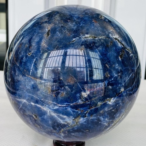 Blue Sodalite Ball Sphere Healing Crystal Natural Gemstone Quartz Stone ...