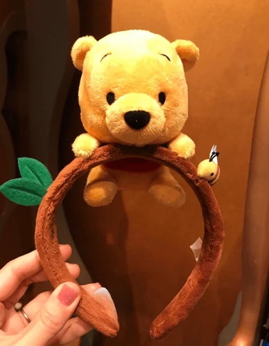 Tokyo Disney Resort Winnie the Pooh Ears Headband Head Costume Japan ...