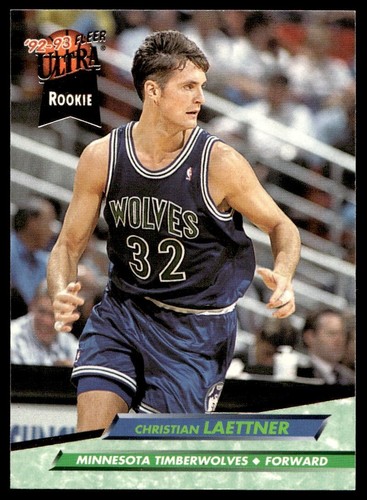 1992-93 Ultra Christian Laettner Rookie A24 Minnesota Timberwolves #304 ...