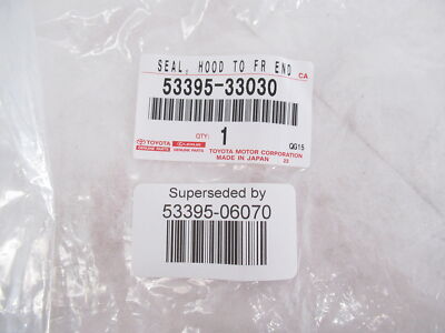 Genuine OEM Toyota 53395-06070 Front Hood Weather Strip 2018-2020 Camry ...