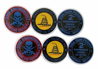 Gun Stickers Military Decals USA Gun S&W Sig Sauer Ruger Colt Gun ...
