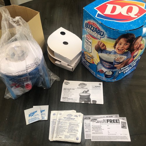 Open Box Dairy Queen BLIZZARD Maker Cool Tasty Treats Ice Cream ...
