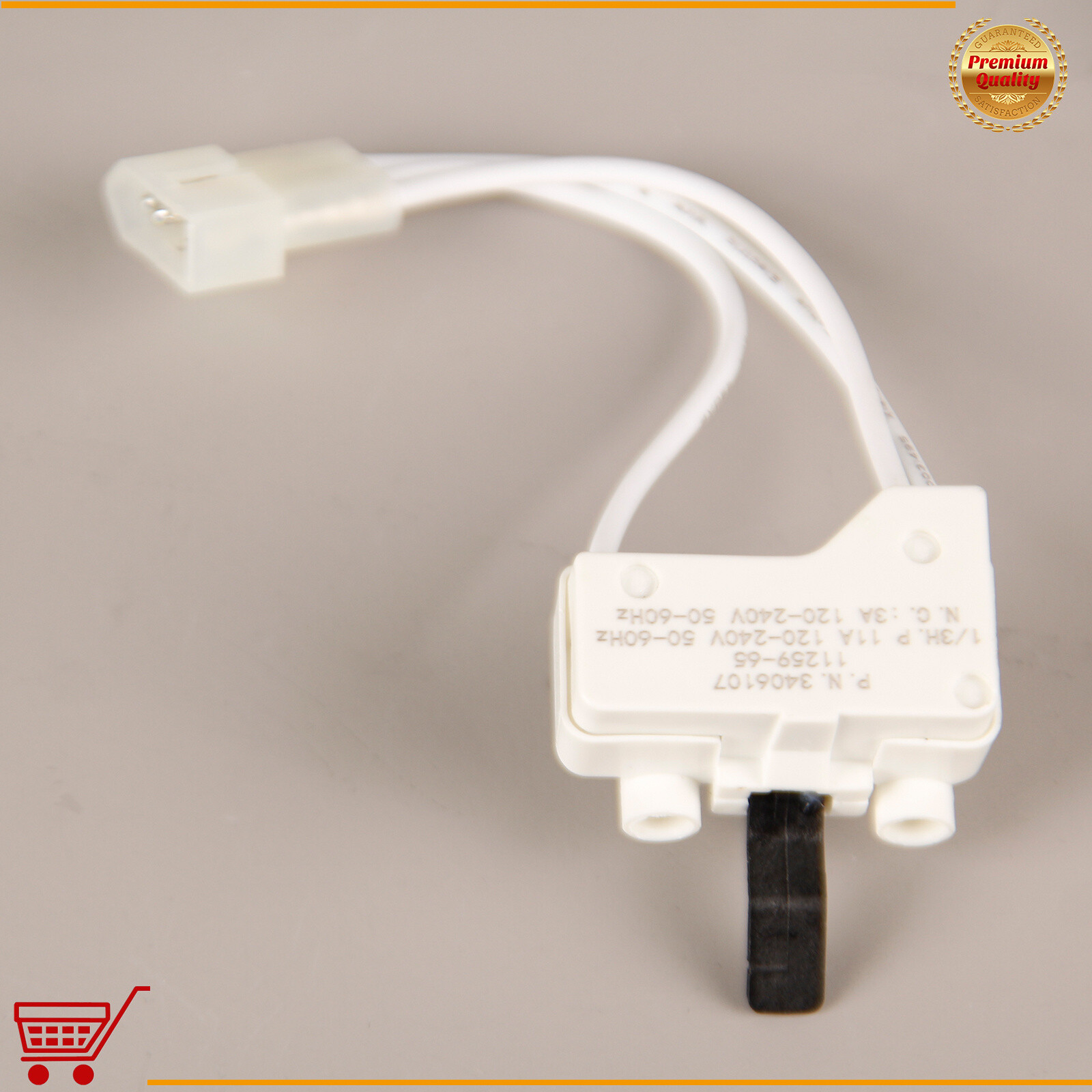 For Kenmore Whirlpool Dryer Door Switch WP3406107 3406109 PS11741701 ...