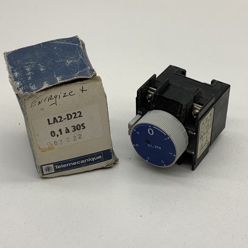 Telemecanique LA2-D22 Time Delay Relay 10A 660VAC 0.1/30 Sec | eBay
