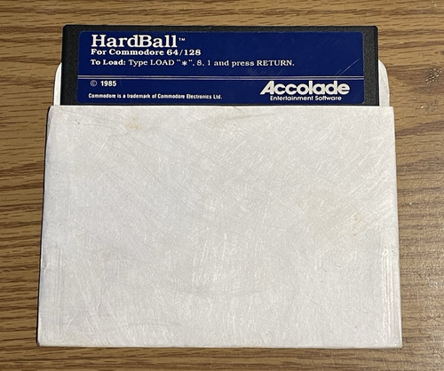 HardBall | Commodore 64 | Disk Only | Tested & Working | eBay