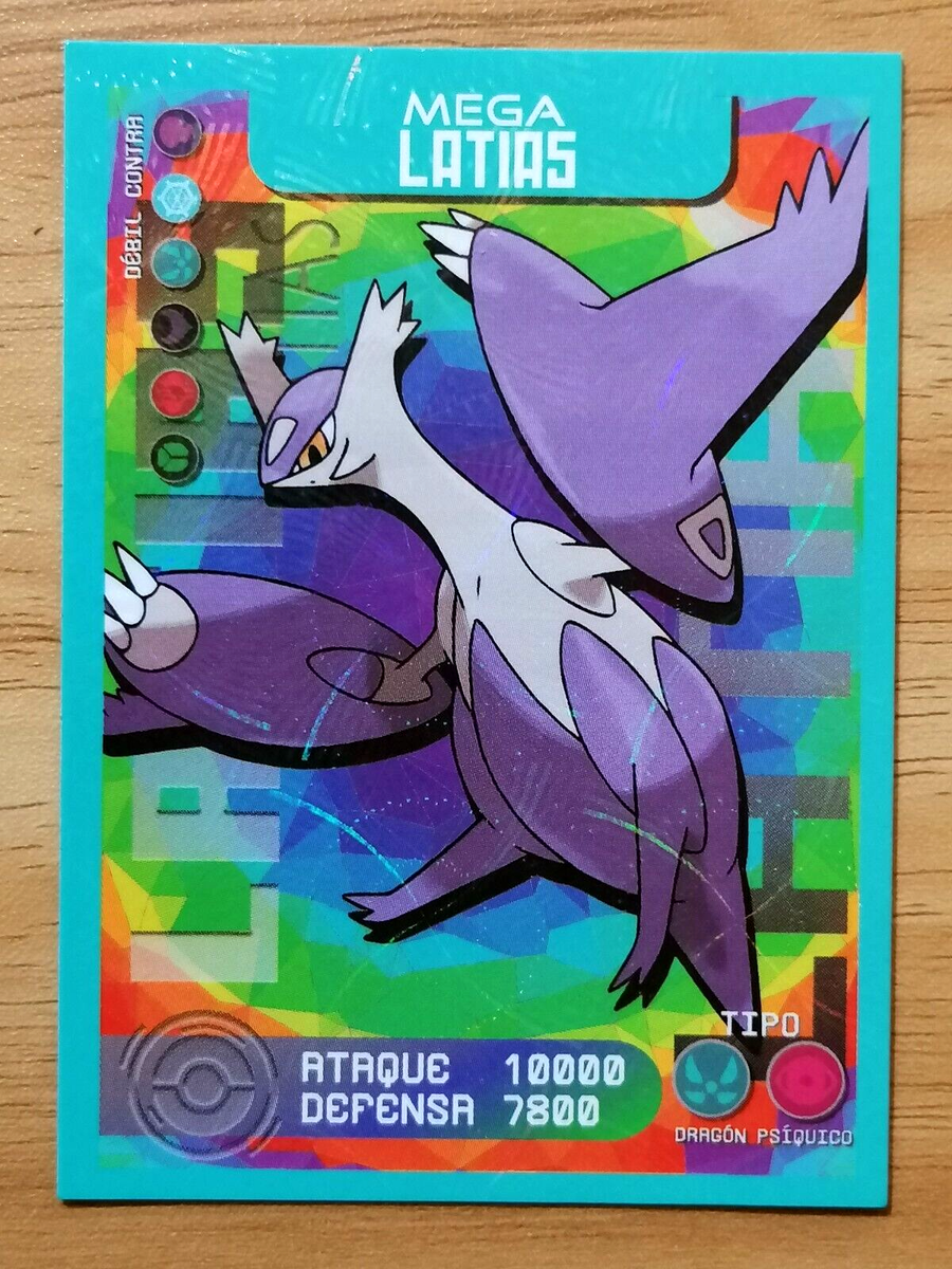 Cartao De Mega Evolucao Latias Mega Latias & Mega Latios Soital