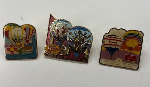 Vintage 87’-89’ Albuquerque International Balloon Fiesta Official Map ...