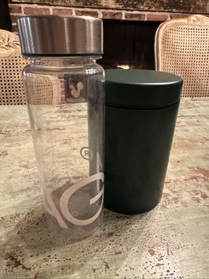 AG1 Athletic Greens Metal Storage Canister and Mixing Bottle | eBay