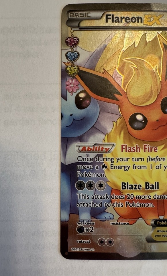 Flareon EX (Full Art) RC28-32 Generations: Radiant Collection Holo | eBay