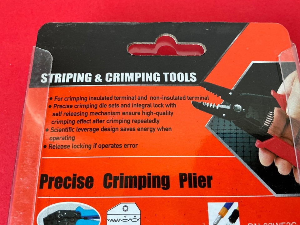 Crimping Tool Uninsulated Electrical Wire Connectors Crimpers AJS ...
