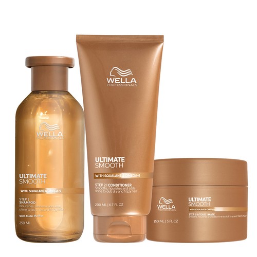 Wella Ultimate Smooth Shampoo 250ml Conditioner 200ml Mask 150ml | eBay