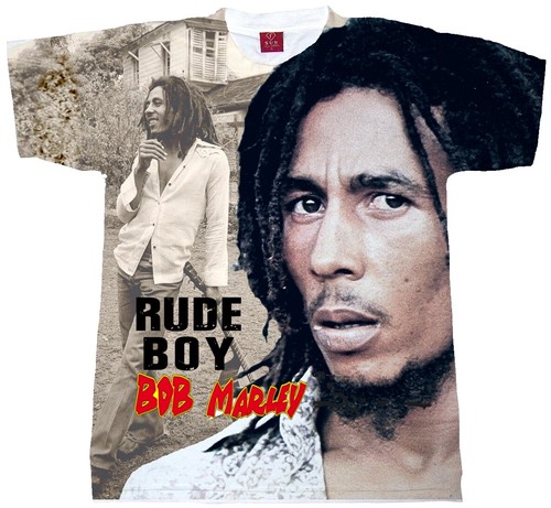 BOB MARLEY RUDE BOY T-SHIRT. REGGAE, RASTA TEES, PETER TOSH, BUNNY ...