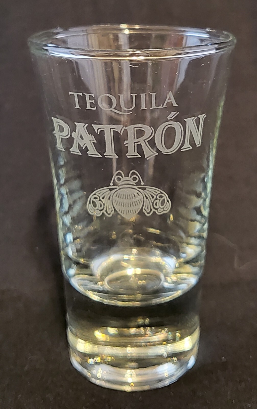 Patron Tequila Shot Glasses w/ Etched Logo 2oz 3.5” | eBay
