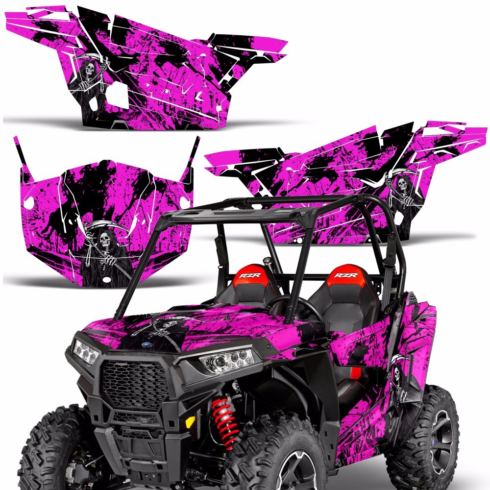 Graphic Kit Decal Full Wrap w/ Door for Polaris RZR 900S 2015-2016 ...