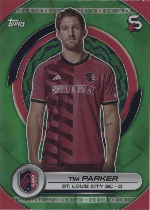 2024 Topps Mls Superstars - Tim Parker #81 Uncommon Green for sale ...