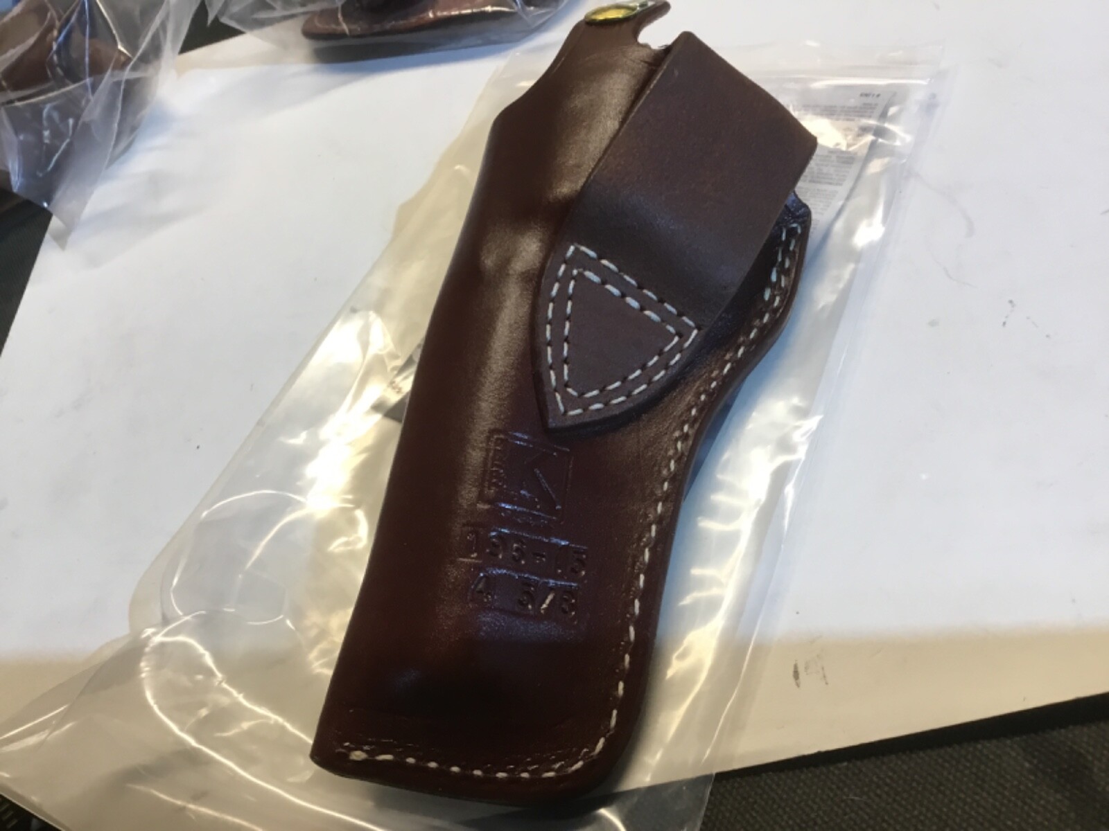 Triple K holster Style 196 Ruger Blackhawk 4 5/8 inch or similar RH. NEW