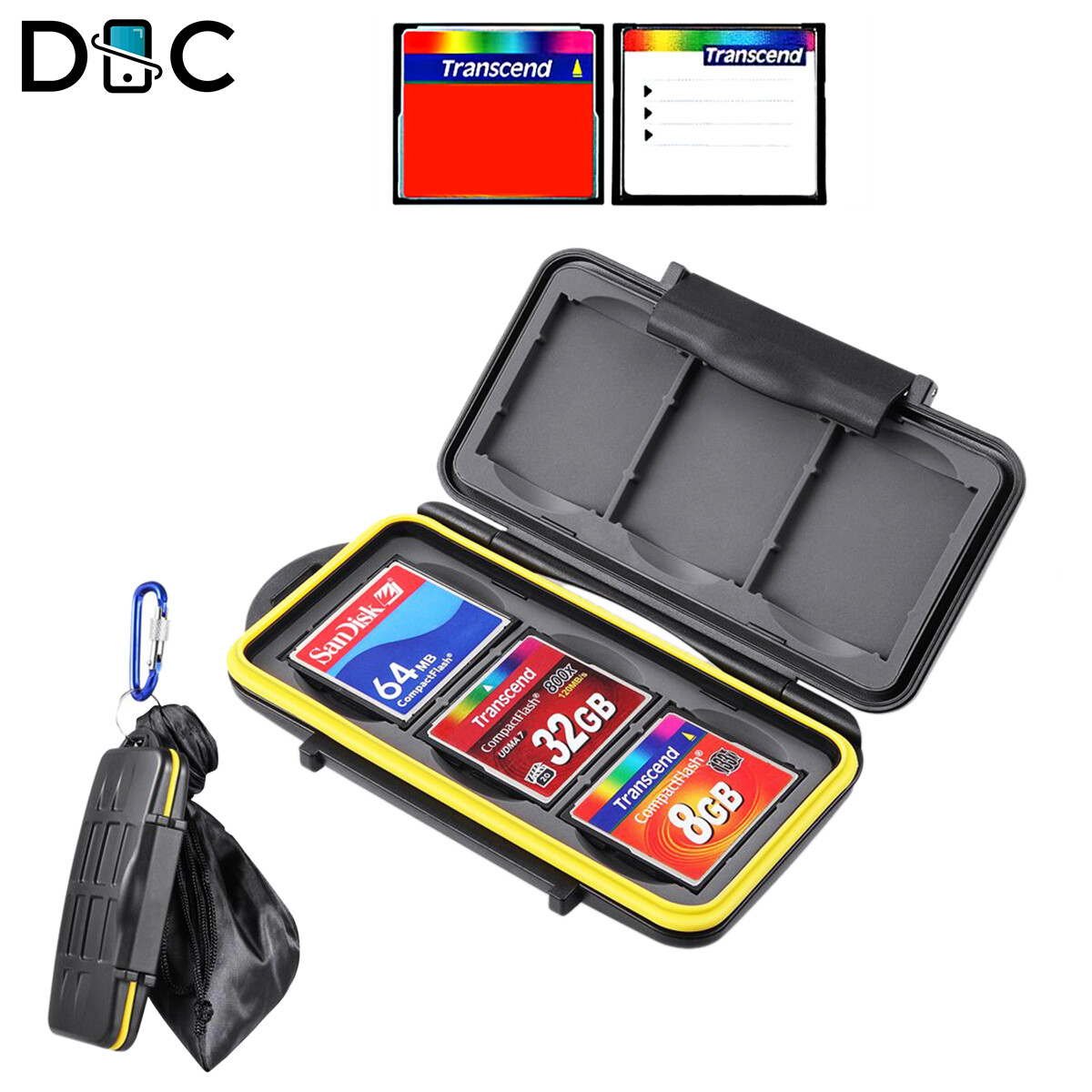 Memory Card Case Holder Storage For SD Micro SD CF TF Cards Water ...