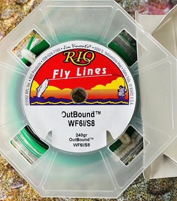 Sale Price Rio Specialty Series Type 8 Sink Outbound Fly Line WF6 ...