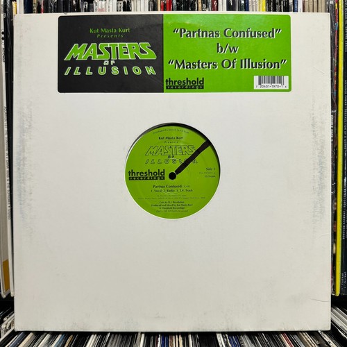 MASTERS OF ILLUSION - PARTNAS CONFUSED (12") 1998 RARE KOOL KEITH ...