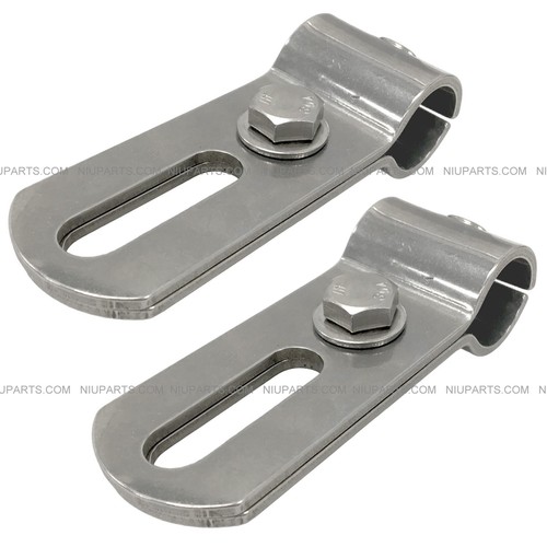 Split Style Clamp Mounting Braces Stainless Fit: 3/4" Round Mirror Arms ...