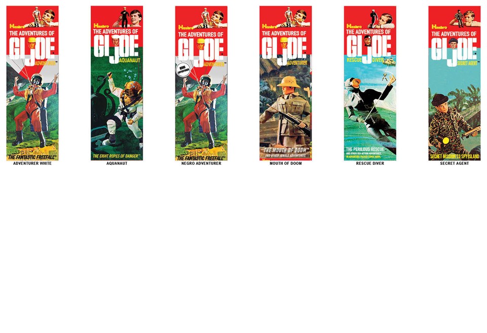 Custom 1969 coffin RED TOP STYLE Adventures of GI JOE boxes and more ...
