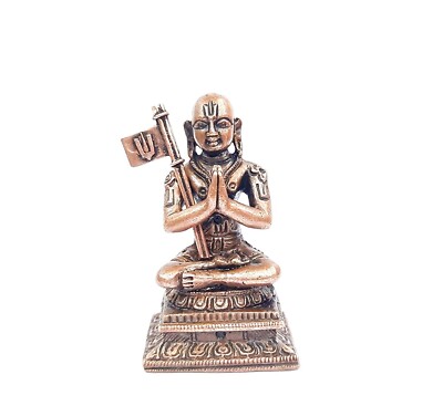 Copper Handmade God Ramanujar Idol Figurine Statue Antique Finish | eBay