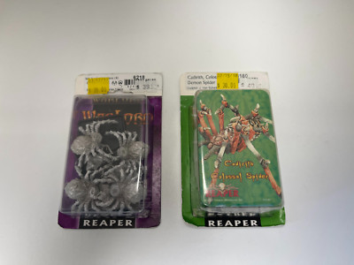 Reaper Miniatures "Giant Spider Lot" Metal Figures Lot #1 | eBay