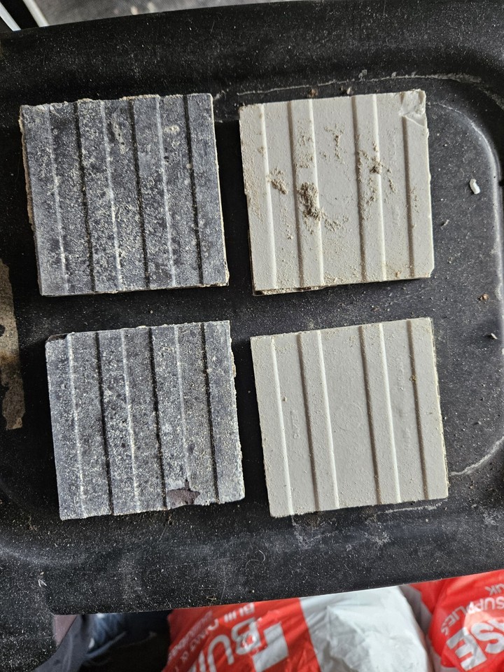 Reclaimed Victorian Quarry Tiles Black And White | eBay UK