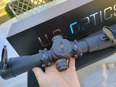 US Optics FDN FX10 Excellent with caps and rings documnentation 10 ...