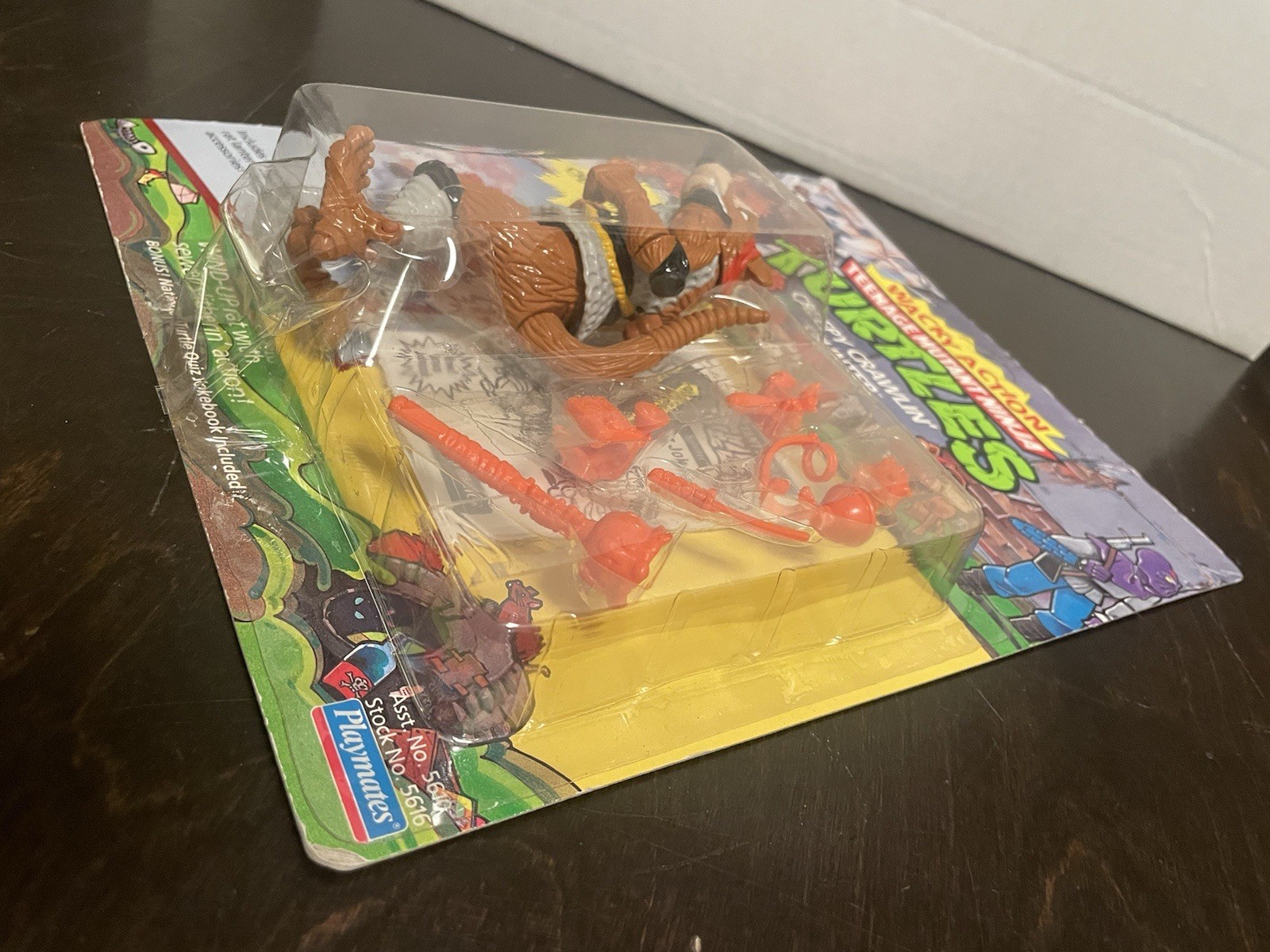 Teenage Mutant Ninja Turtles Creepy Crawlin Splinter Figure 1990 ...