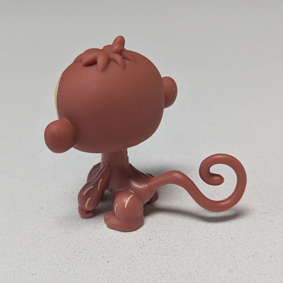 Vintage Hasbro Littlest Pet Shop LPS #485 Sportiest Monkey | eBay