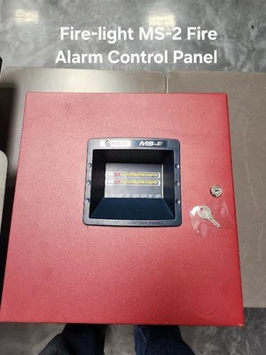 FireLite MS-2 Fire Alarm Control Panel W/KEY | eBay