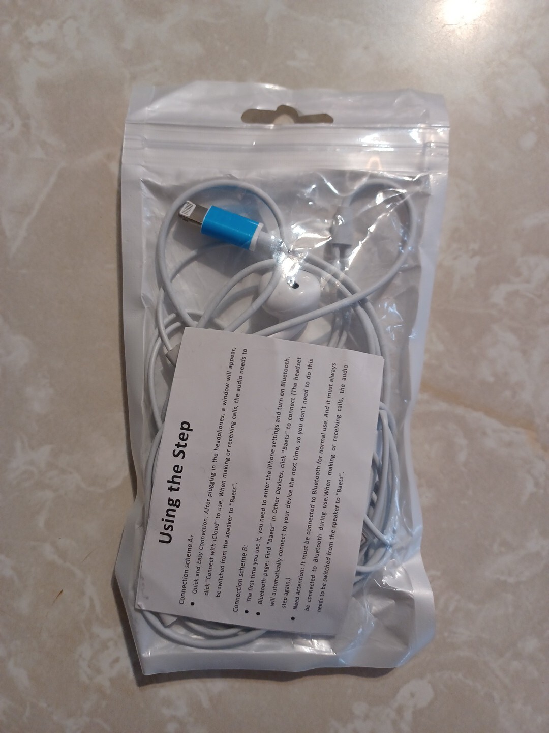Apple Compatible Earpod Headphone With Lightning Connectivity and Built ...