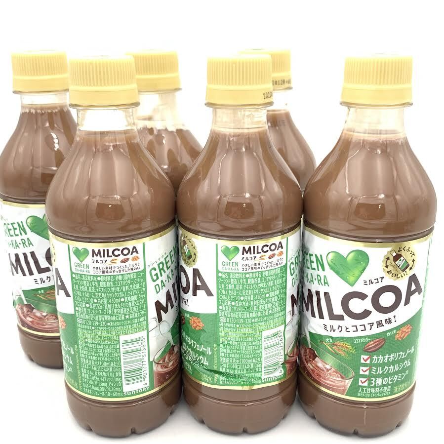 Green Da Ka Ra Milcoa Drink 430mlX6packs | eBay