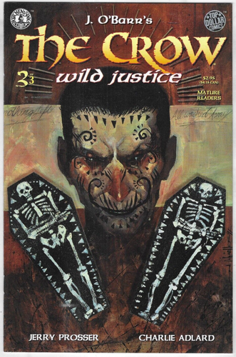 Crow Comic 3 Wild Justice Cover A John Mueller First Print 1996 Jerry ...