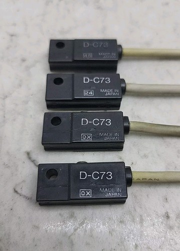 4 Pack Smc D-C73 Magnetic Reed Sensor Used Short Cables See Pictures | eBay